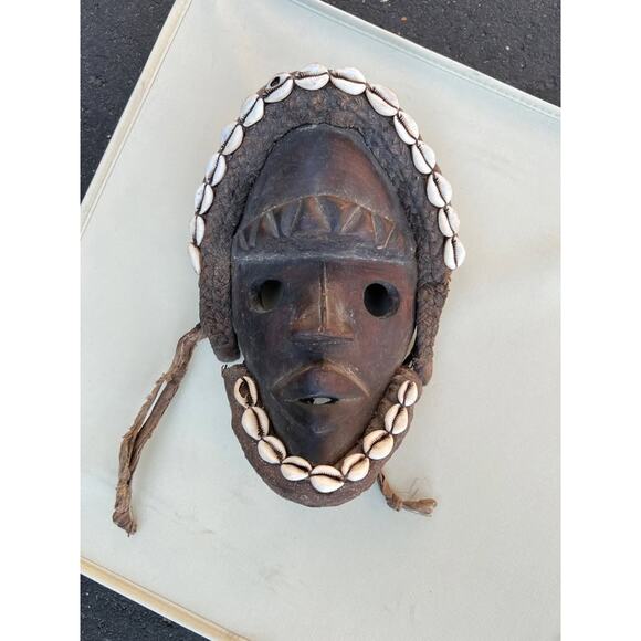 Artisan | Accents | Vintage Handcrafted African Tribal Mask From Ivory ...